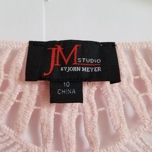 JM STUDIO JONH MEYER | Dresses | John Meyer Dress Long Sleeve Back Lace ...